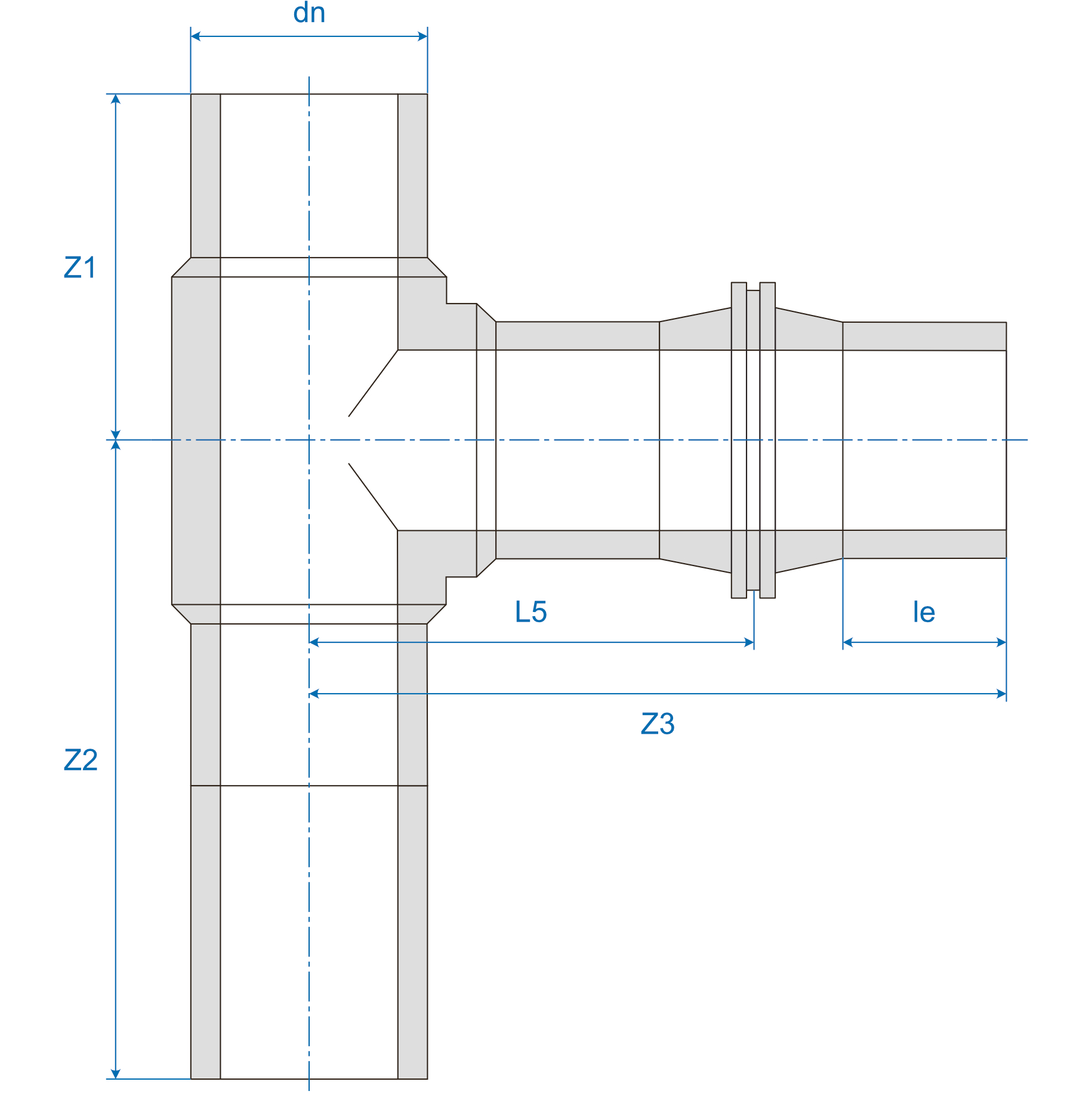 Drop Tees | Mill-Pro